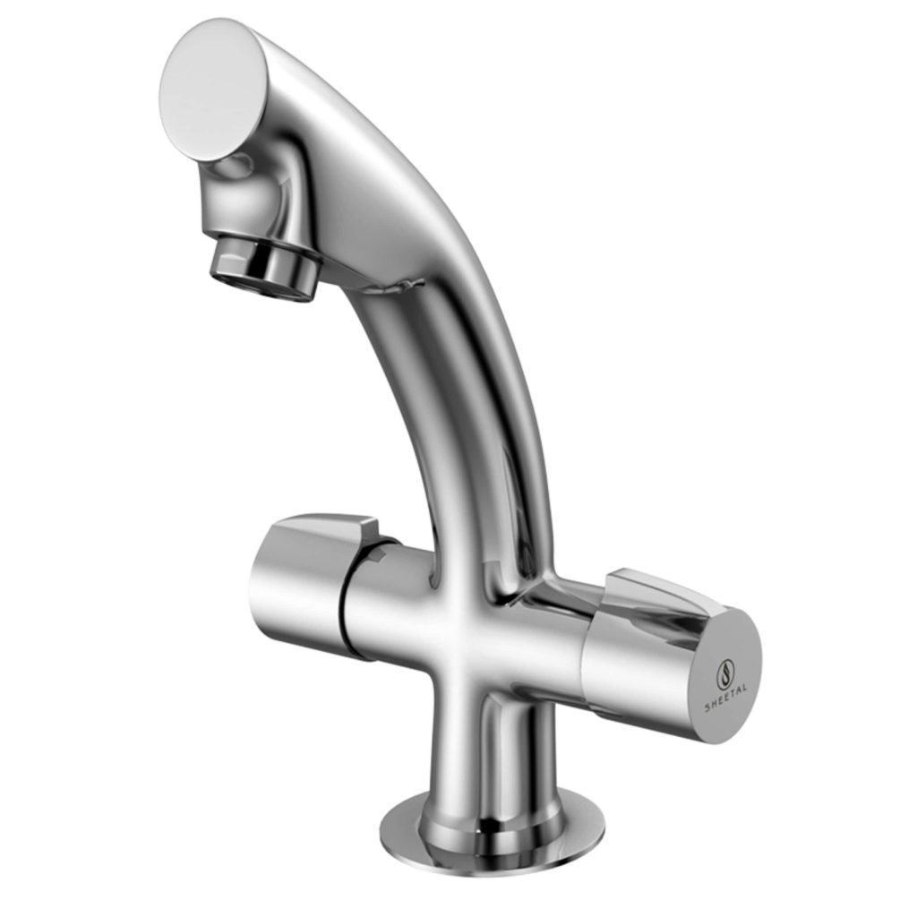 Buy Now Sheetal - Flip Bib Cock 2 in 1 Faucet With Wall Flange in ...